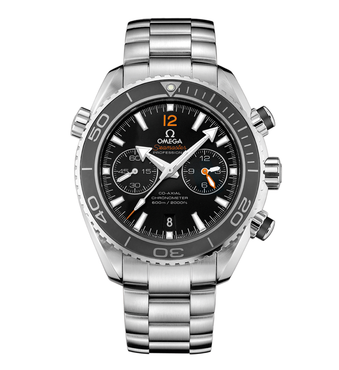 Seamaster Planet Ocean 600 M Omega Co-Axial Chronograph Luxury Watch ...