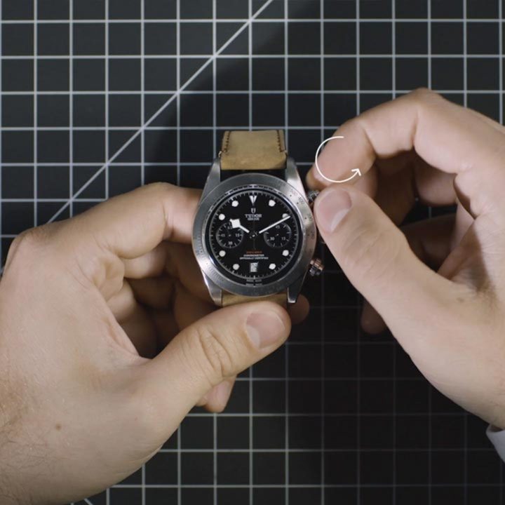 TUDOR Tutorials: How to use a Chronograph Watch