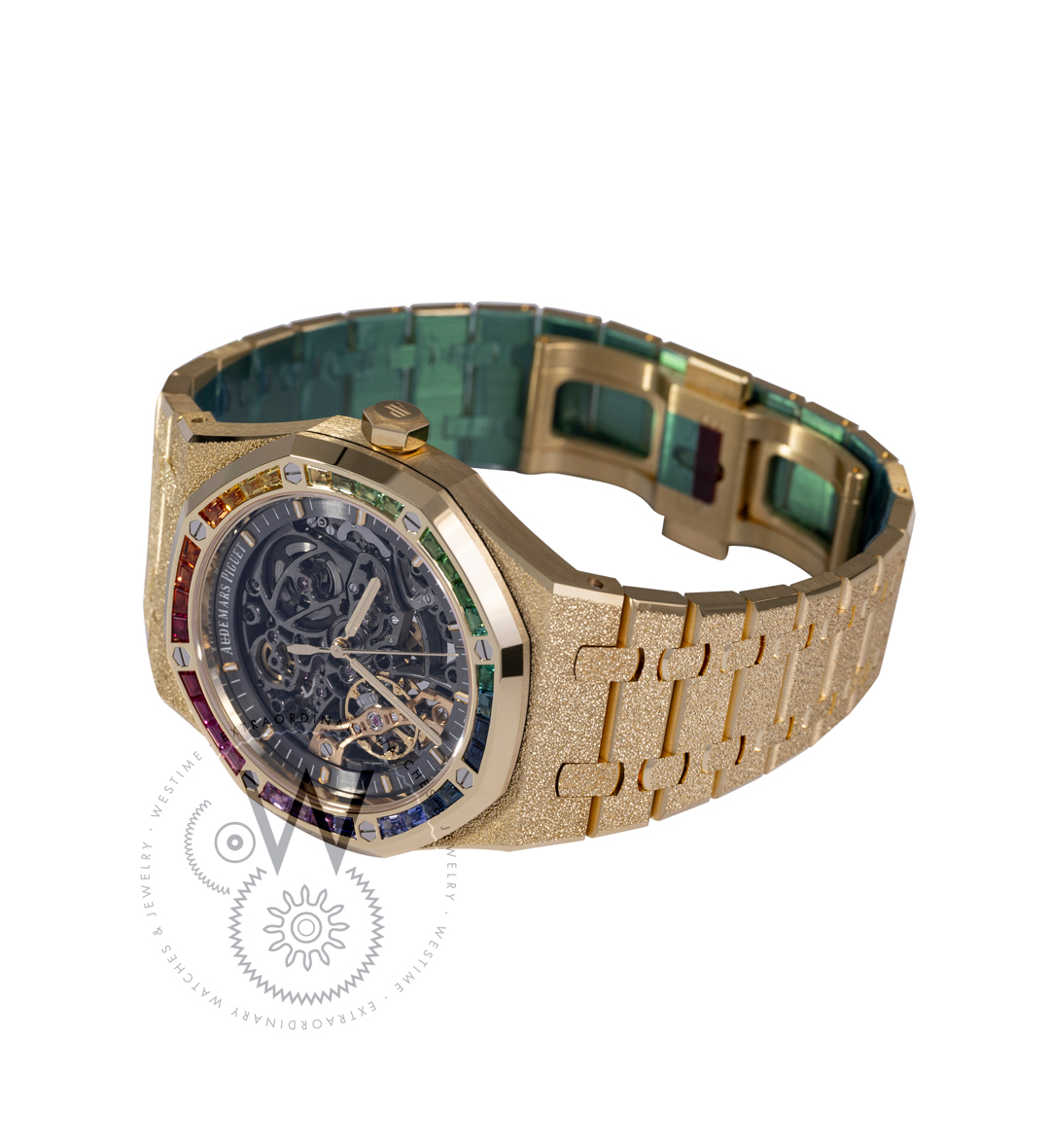 Audemars Piguet Royal Oak Double Balance Wheel Openworked Rainbow ...
