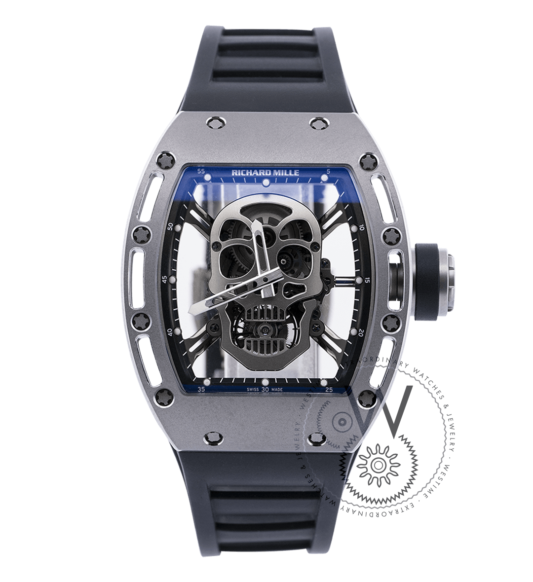 RM 052 Ti Tourbillon Skull Luxury Watch | Westime